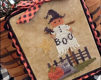 TERESA KOGUT Creative Whims silhowitches Quaker Counted Cross Stitch ...