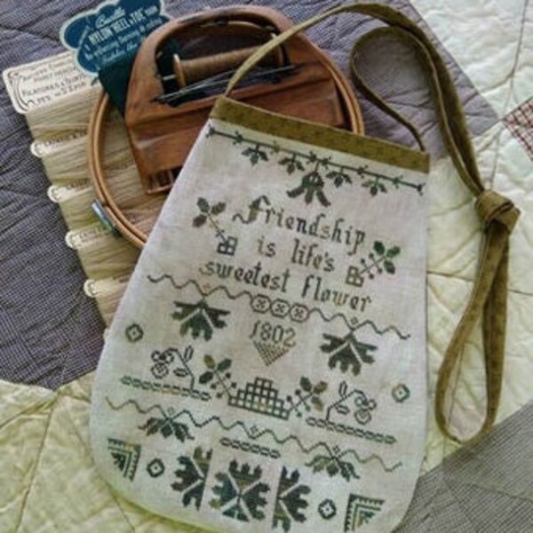 Threadwork Primitive Cross Stitch - Etsy