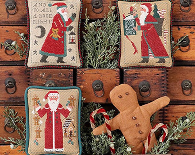 The Prairie Schooler santas REVISITED V the 1999, 2000 & 2015 Schooler ...