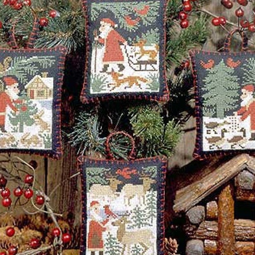 The Prairie Schooler Cross Stitch Patterns: Christmas - Etsy