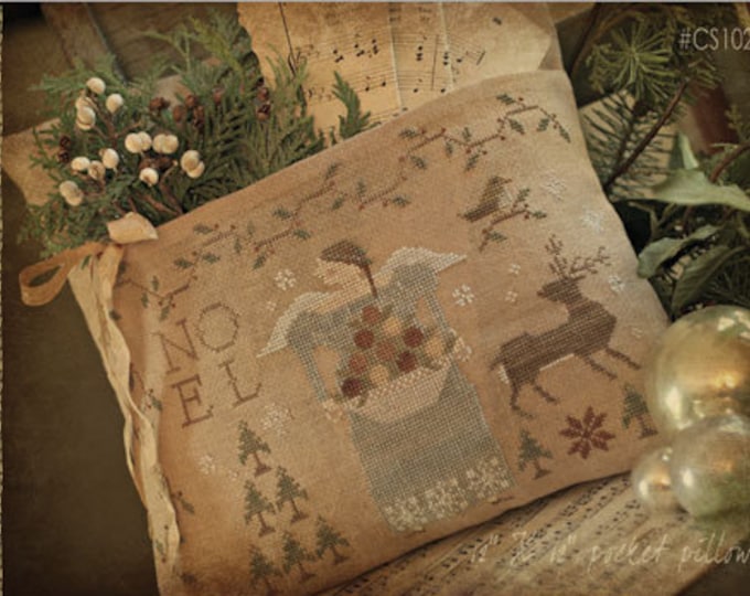 With Thy Needle & Thread "heaven and Nature Sing" Counted Cross Stitch Pattern, Winter Berries ...