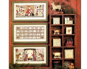 Happy Christmas - the Prairie Schooler - Book No. 190 - Cross Stitch ...