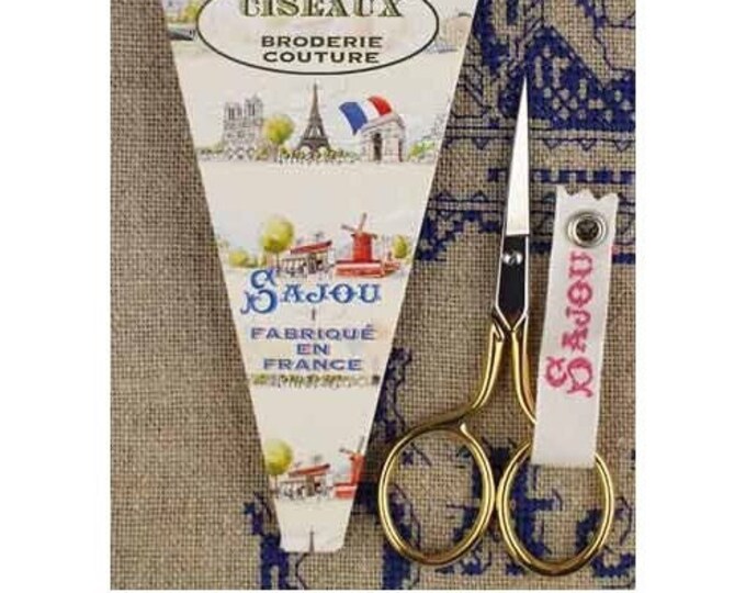 MAISON SAJOU SCISSORS Arcy Chromed Scissors Classic 3.5 Embroidery ...