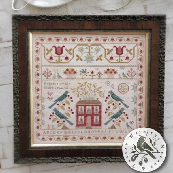 With Thy Needle and Thread Cross Stitch Patterns - Etsy