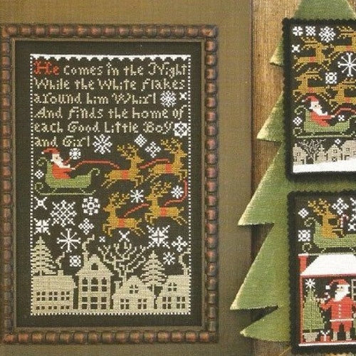 BLACKWORK ANGELS by the Prairie Schooler Counted Cross Stitch - Etsy