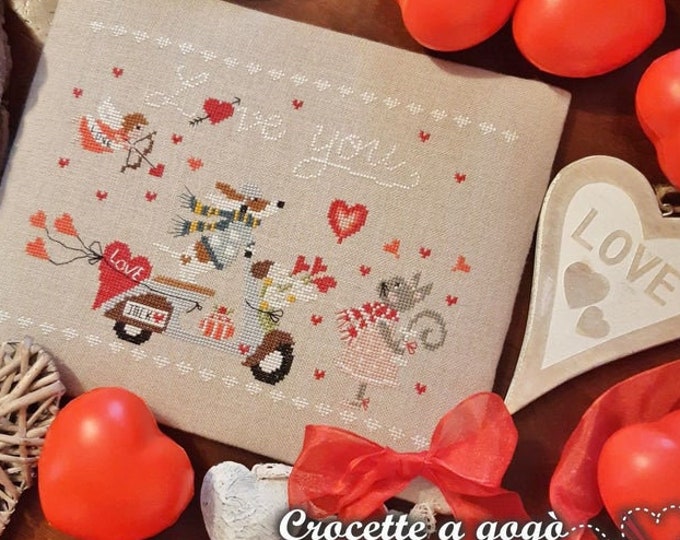 CROCETTE A GOGO "jack and Megghy" • Counted Cross Stitch Pattern ...