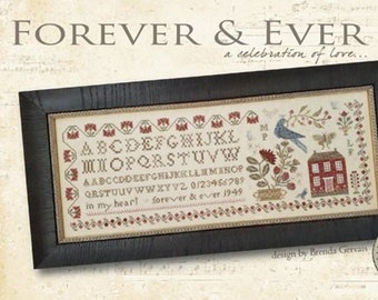 Forever&ever /with Thy Needle and Thread/ Brenda Gervais/cross | Etsy