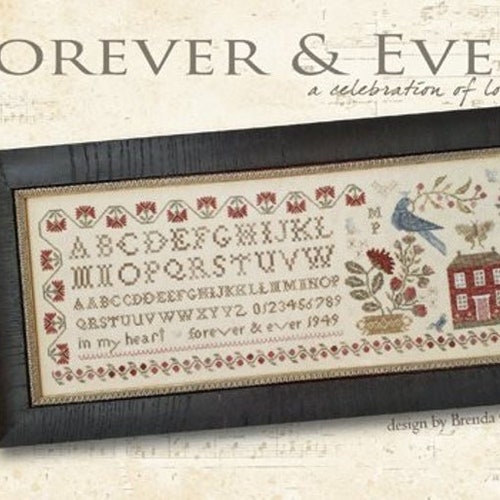 WITH THY NEEDLE Saltbox Quilt Sampler Counted Cross Stitch | Etsy