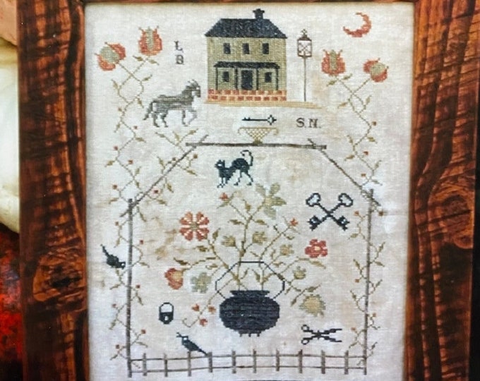 STACY NASH PRIMITIVES "blackwater Hollow Sampler" Counted Cross Stitch Pattern, Chart, Pattern ...