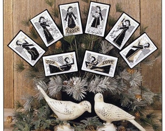 ANGELS by the Prairie Schooler Counted Cross Stitch Pattern - Etsy