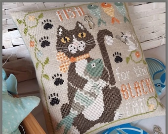 Primitive Cross Stitch Pattern Beggar's Night - Etsy