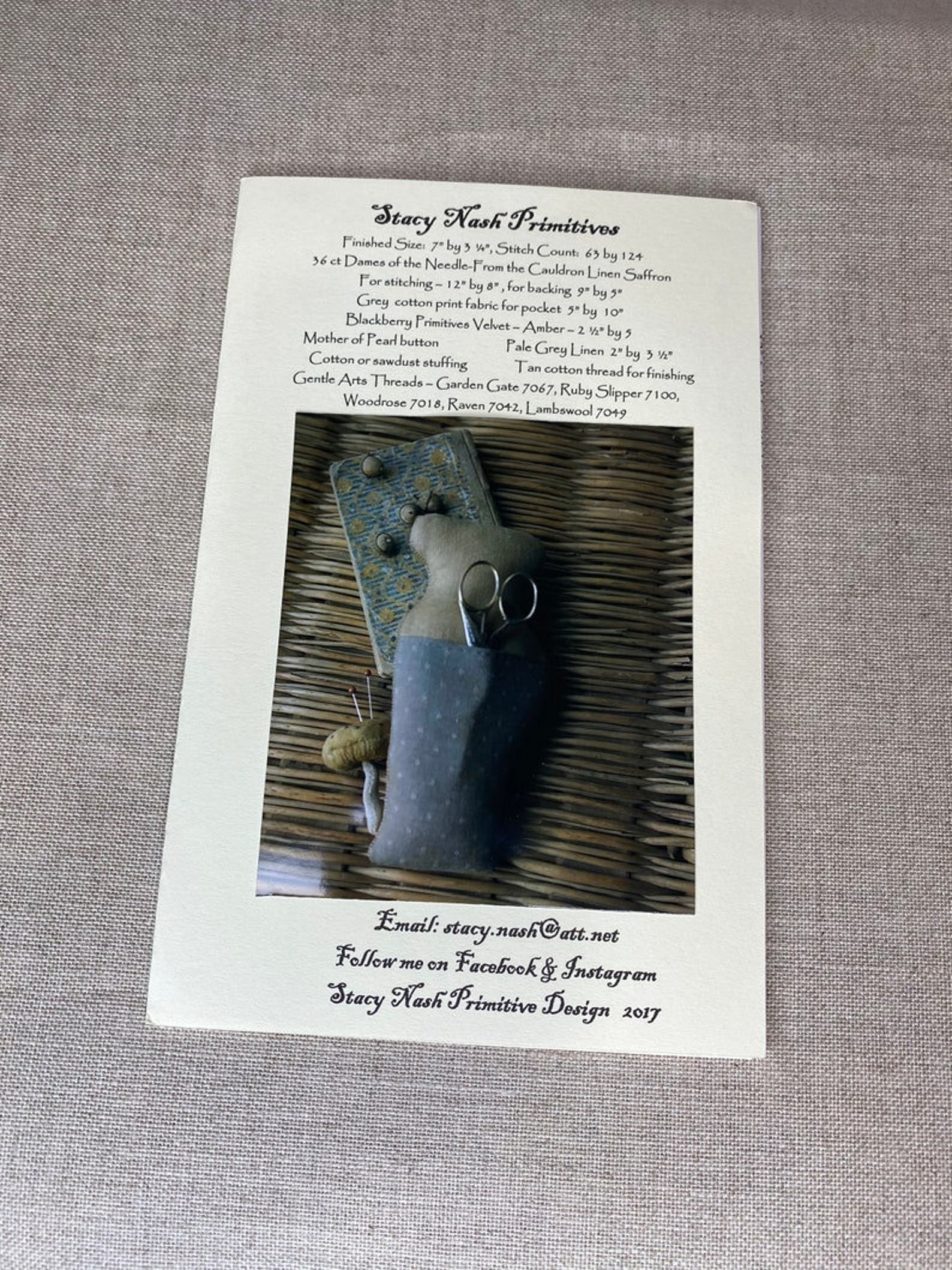 STACY NASH PRIMITIVES "animal Crackers Series - Monroe" Counted Cross ...