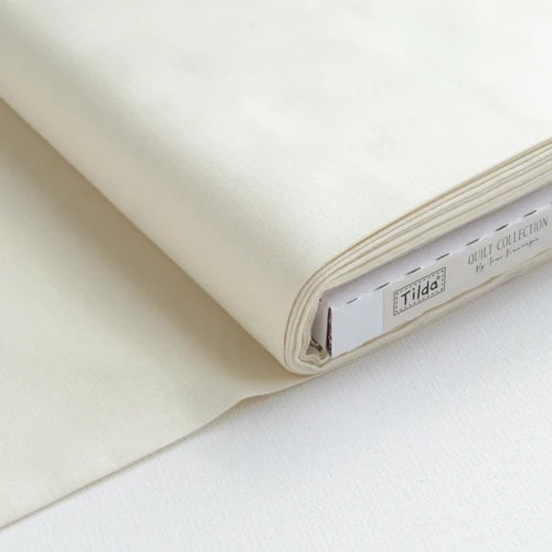 TILDA Basic Solid Collection TIL120001 Solid Dove White 4 Continuous Yards 100% Cotton. - Etsy