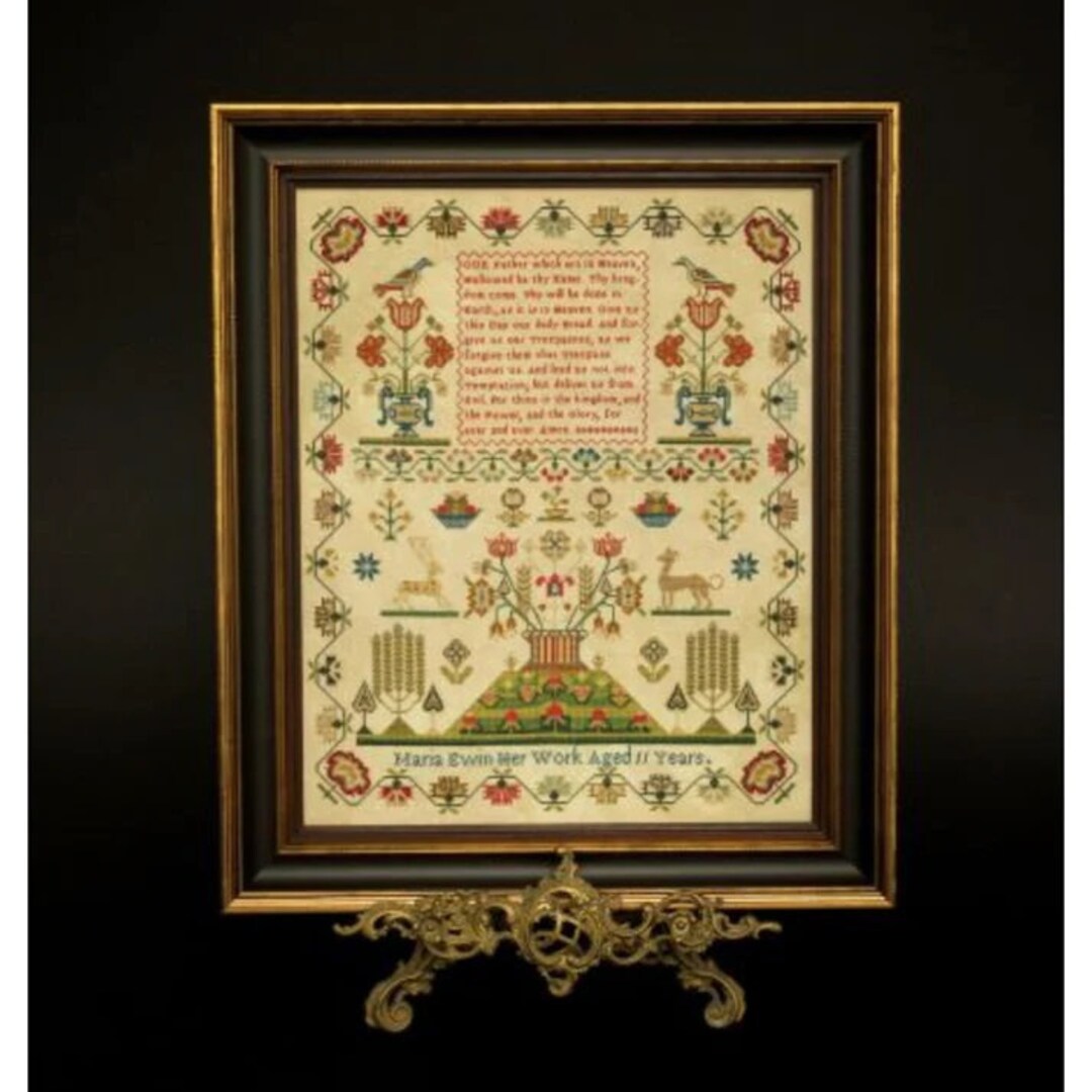 Hands Across the Sea Samplers "maria Ewin 1820 ~ the 2023 Queen of the ...