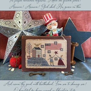 TERESA KOGUT "broad Stripes & Bright Stars" • Counted Cross Stitch ...
