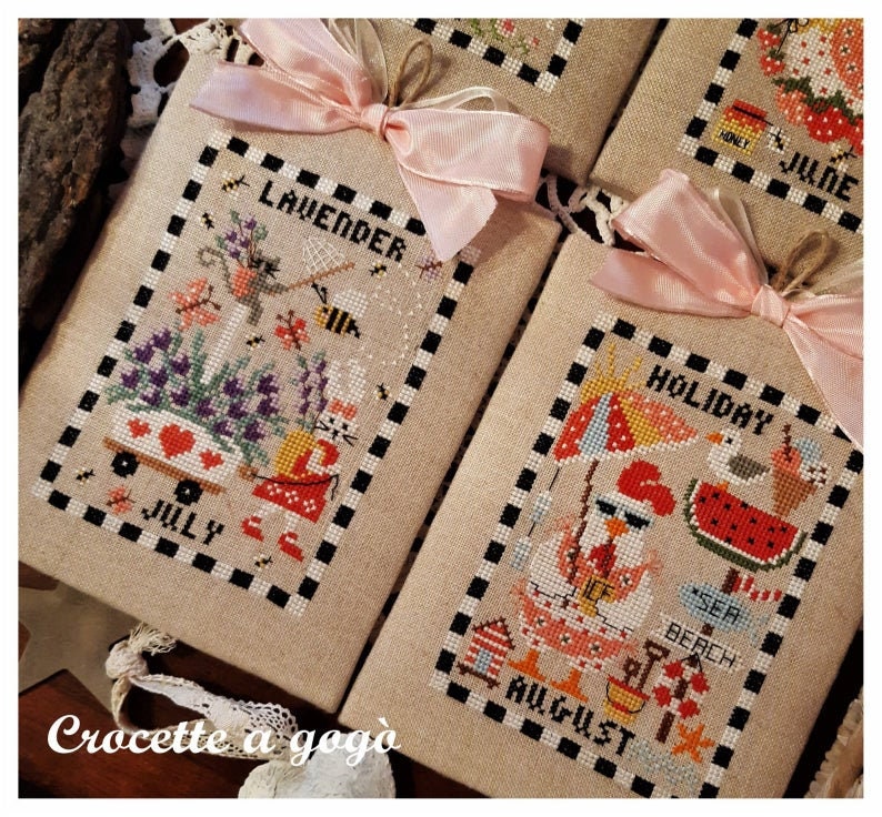 Calendar Part 2 by Crocette A Gogo • Counted Cross Stitch Pattern • May ...