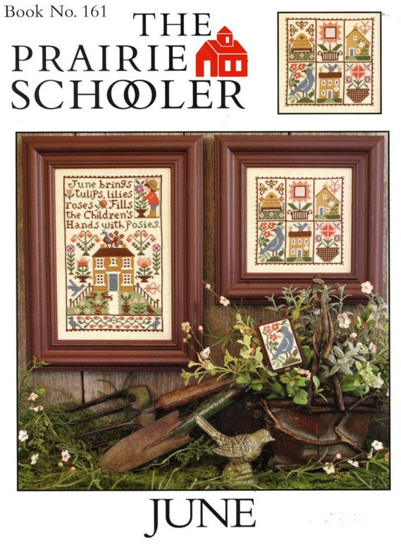 The Prairie Schooler JUNE Counted Cross Stitch Pattern - Etsy