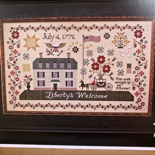 Plum Street Samplers / CARDINAL KIN / Cross Stitch Chart - Etsy