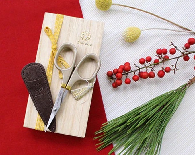 2024 COHANA SCISSORS Limited Edition champagne Gold Lacquered Handles ...