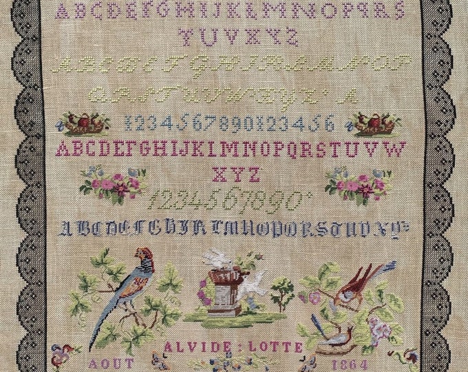 The Mary Salter Sampler - Etsy