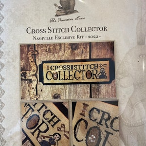 THE PRIMITIVE HARE "cross Stitch Collector - Kit" Counted Cross Stitch ...