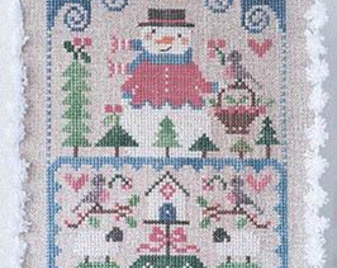TRALALA "jardin D'hiver", Counted Cross Stitch Pattern, Chart, Snowman ...