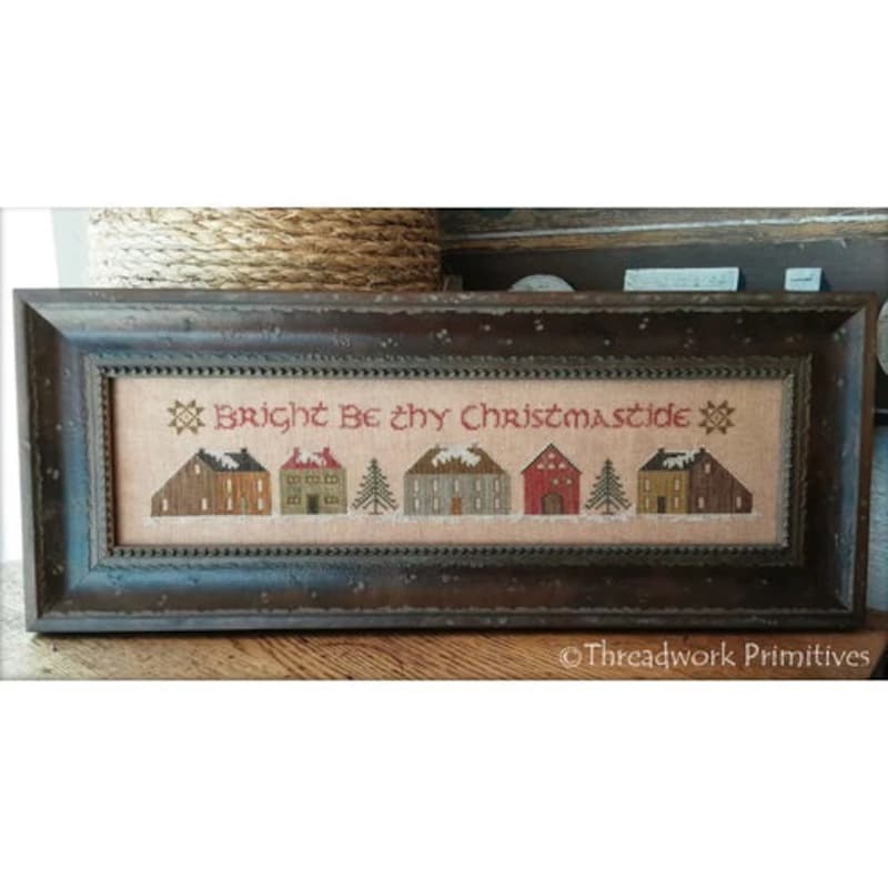 Threadwork Primitive Cross Stitch - Etsy