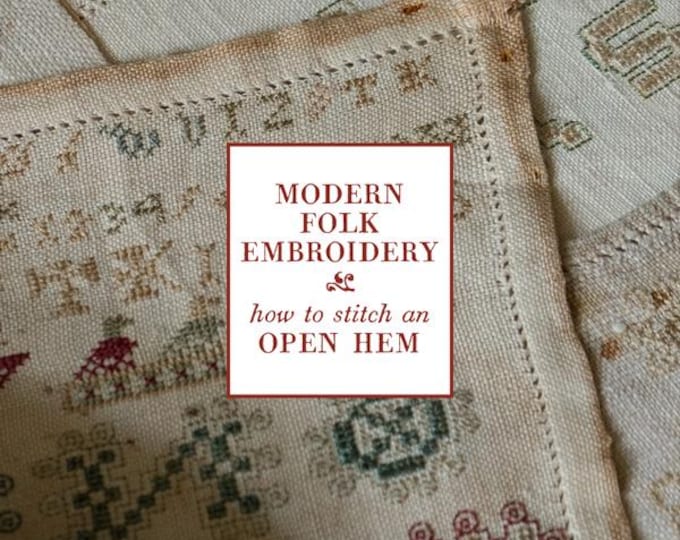 MODERN FOLK EMBROIDERY song of the Nightingale Counted Cross Stitch ...