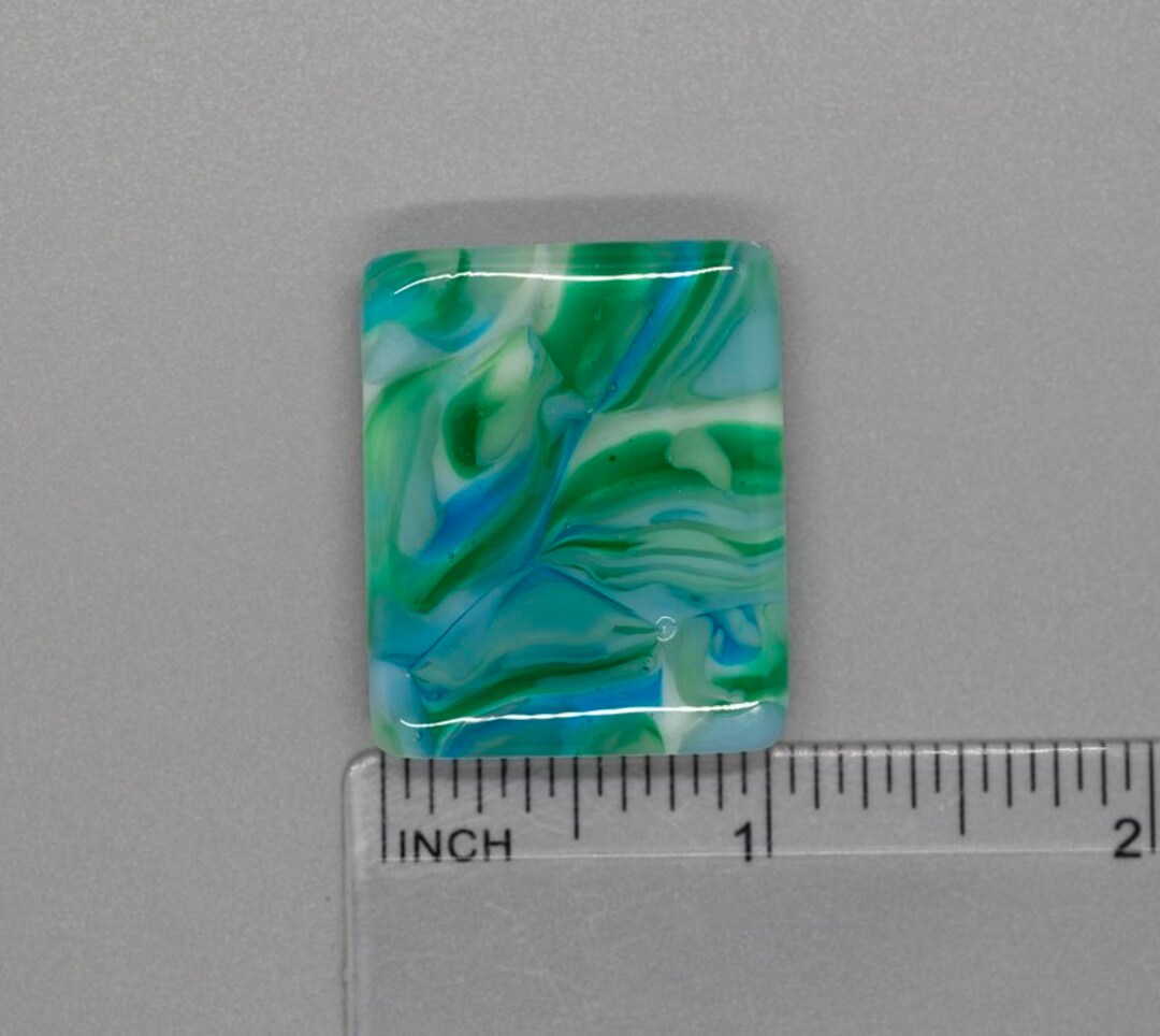 BEAU VERRE ART pebbles Fused Glass Needle Minder Magnet Beautiful ...