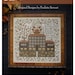 WITH THY NEEDLE & Thread brick House Sampler Counted Cross Stitch ...