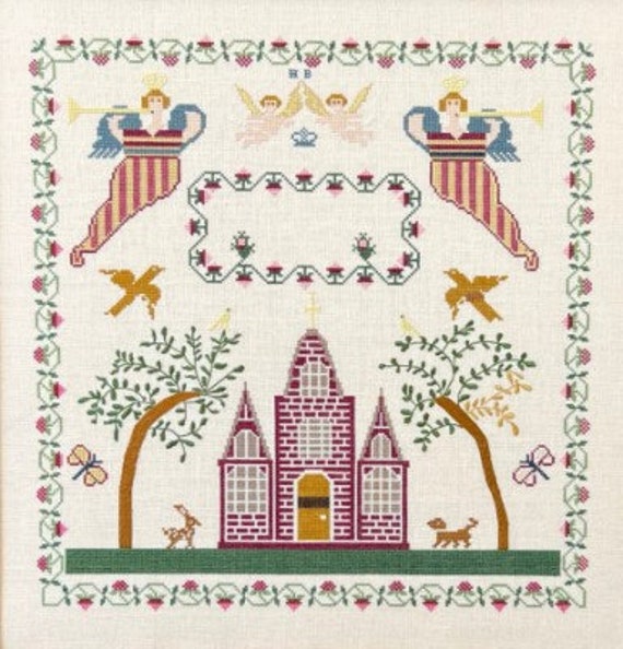 QUEENSTOWN SAMPLER Designs angels HB Sampler - Etsy