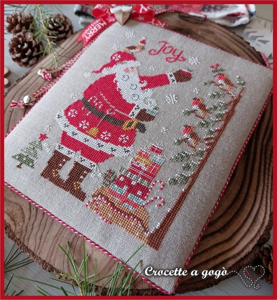 Crocette A Gogo santa Claus 2022 Counted Cross - Etsy