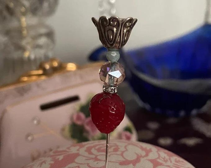 JERSEY GIRL STITCH Co. "jamming Out Pin Set" • Decorative Hand Beaded ...