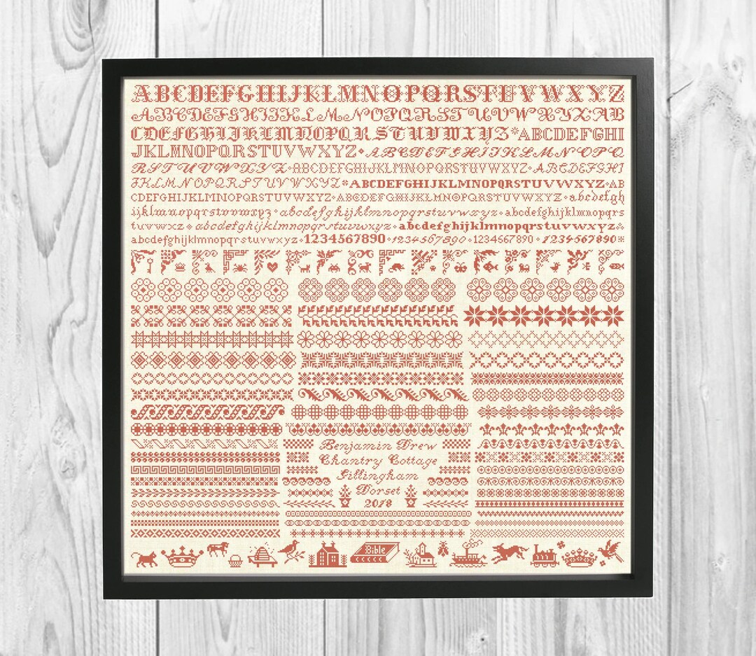 PDF INSTANT DOWNLOAD • Quiltify Design • "a Bristol Orphanage Sampler ...