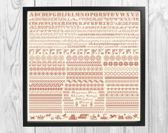 A Bristol Orphanage Sampler - Etsy