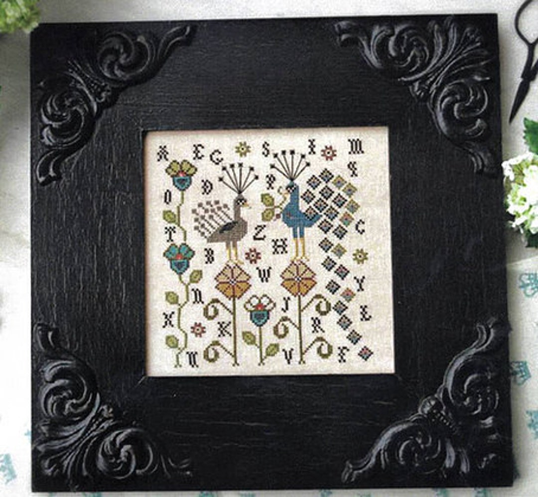 PLUM STREET SAMPLERS "maxim & Zoya" Counted Cross Stitch Pattern, Chart ...