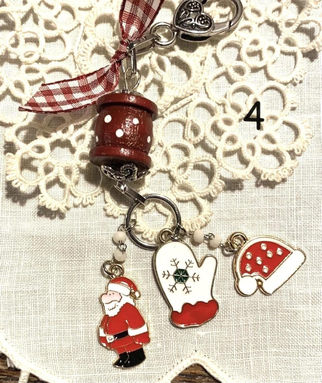 Rovaris ~ Christmas Scissor Fob, Handmade From Samone, Italy - Etsy
