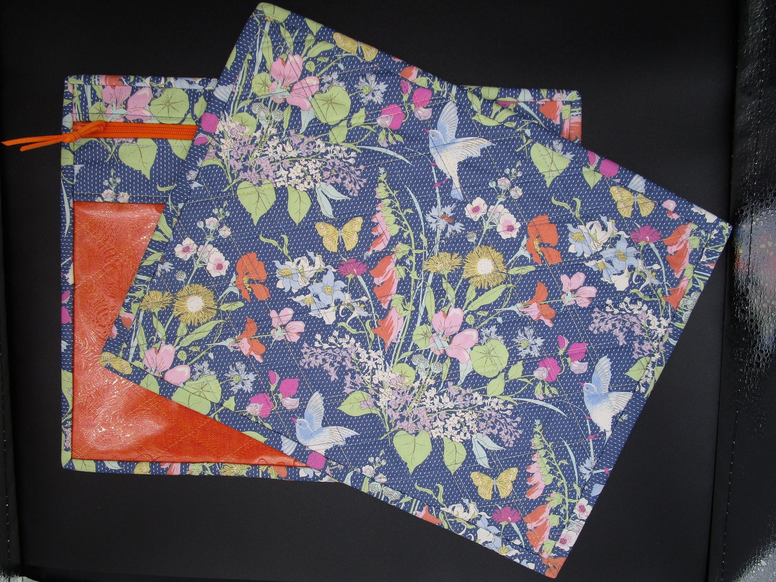 Cross Stitch Needlework PROJECT BAG Clear Vinyl Front - Etsy