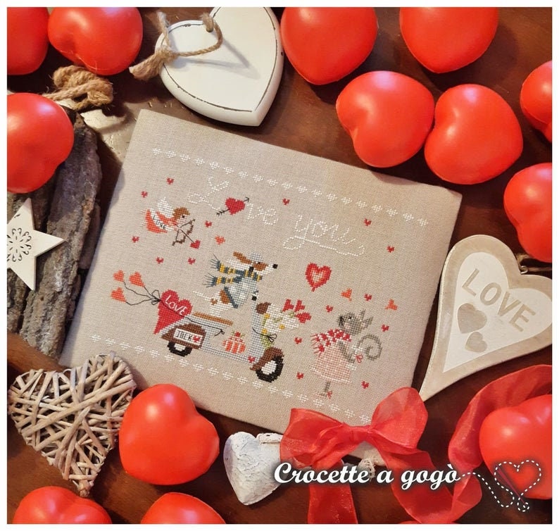 CROCETTE A GOGO "jack and Megghy" • Counted Cross Stitch Pattern ...