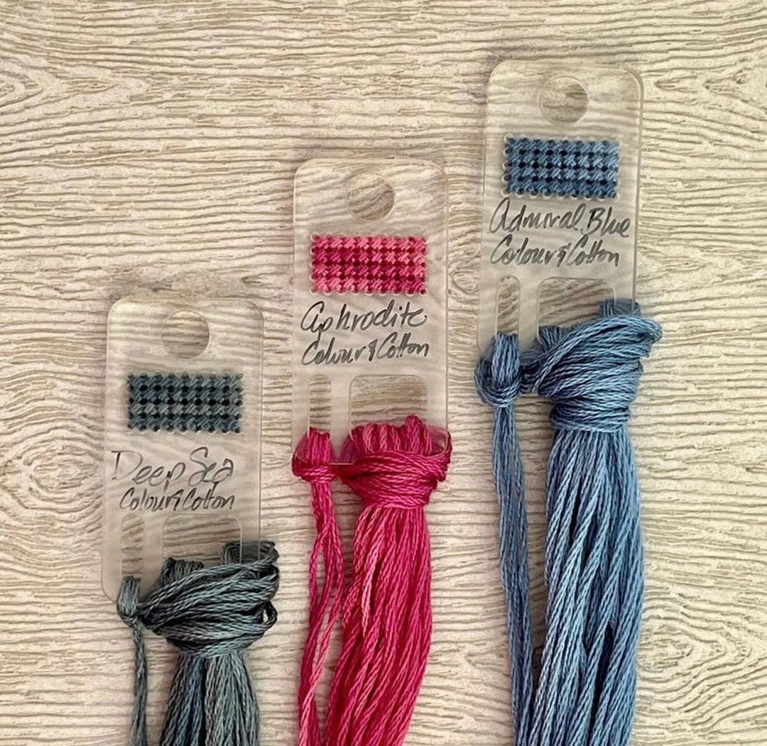 The PRIMITIVE HARE thread Drops Set of 4 Drops, Clear Acrylic - Etsy