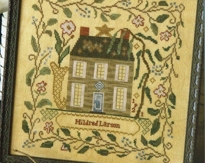 Mildred's Garden House by Blackbird Designs Counted Cross Stitch ...
