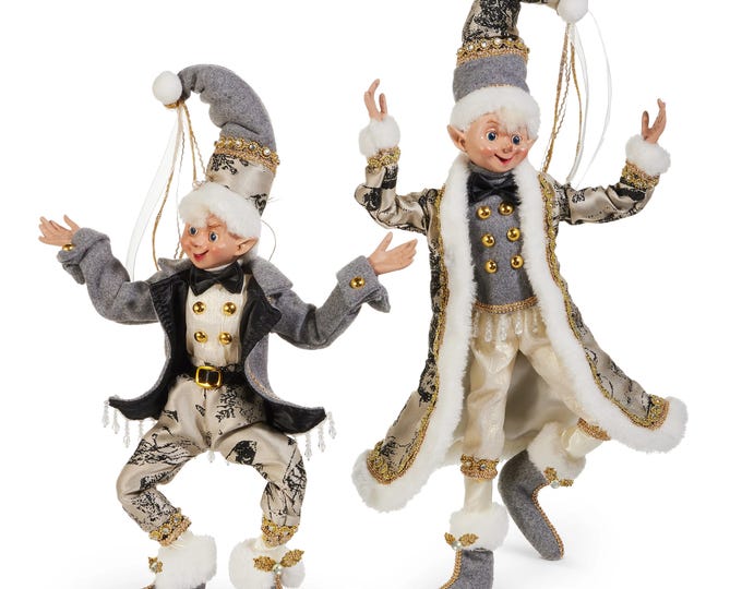 RAZ IMPORTS 16" Posable Toile Christmas Elf ~ 4502288 Whimsical ...