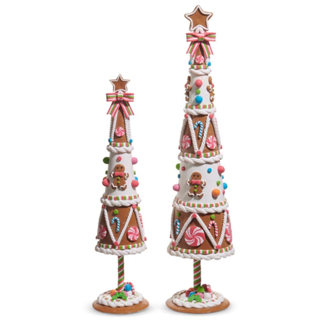 RAZ IMPORTS ~ Raz 23" Large Gingerbread Trees Christmas Decoration ...