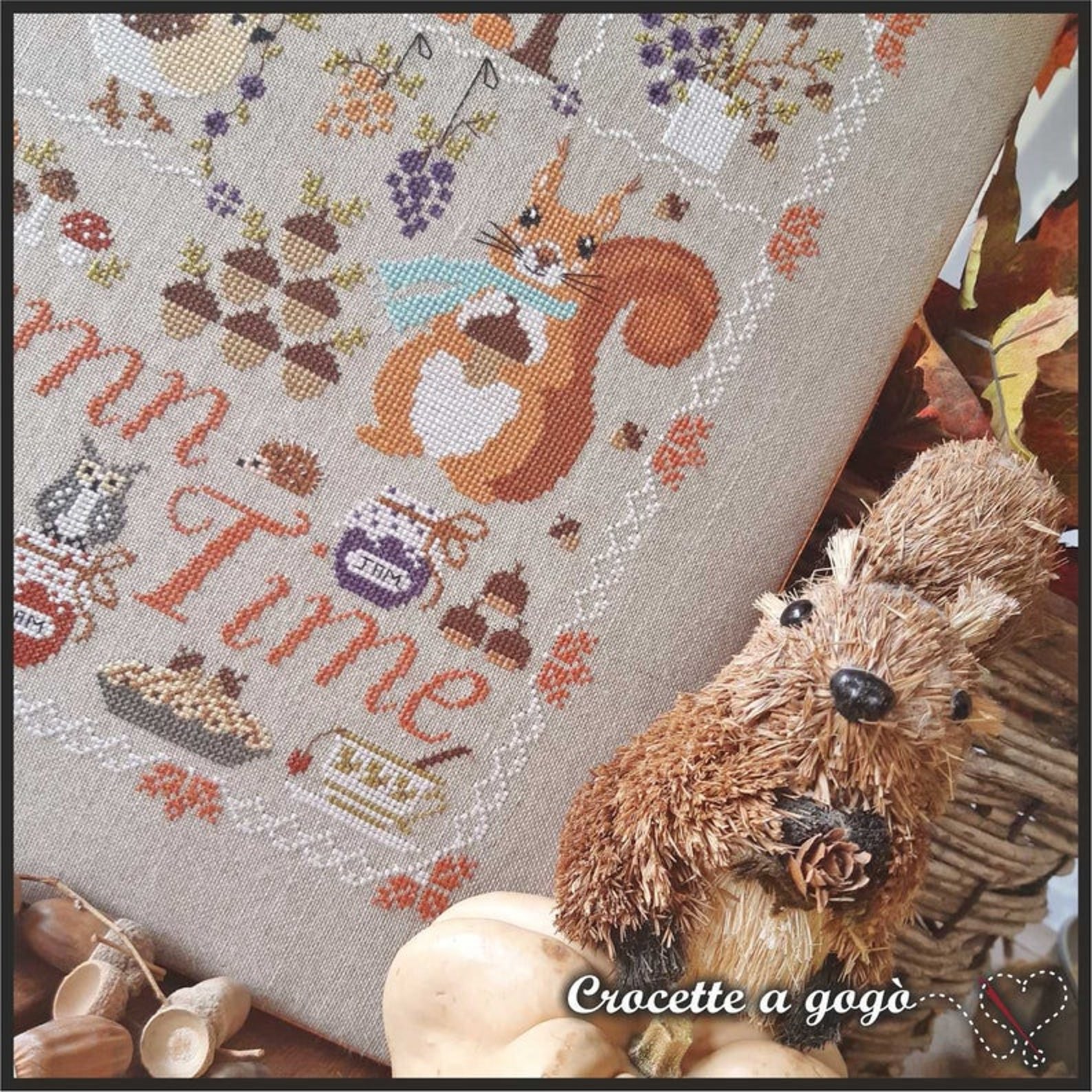 Crocette A Gogo autumn Time Counted Cross - Etsy