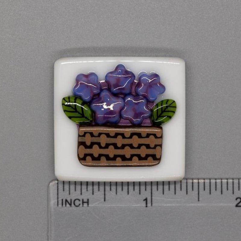 Fused Glass Hydrangea - Etsy
