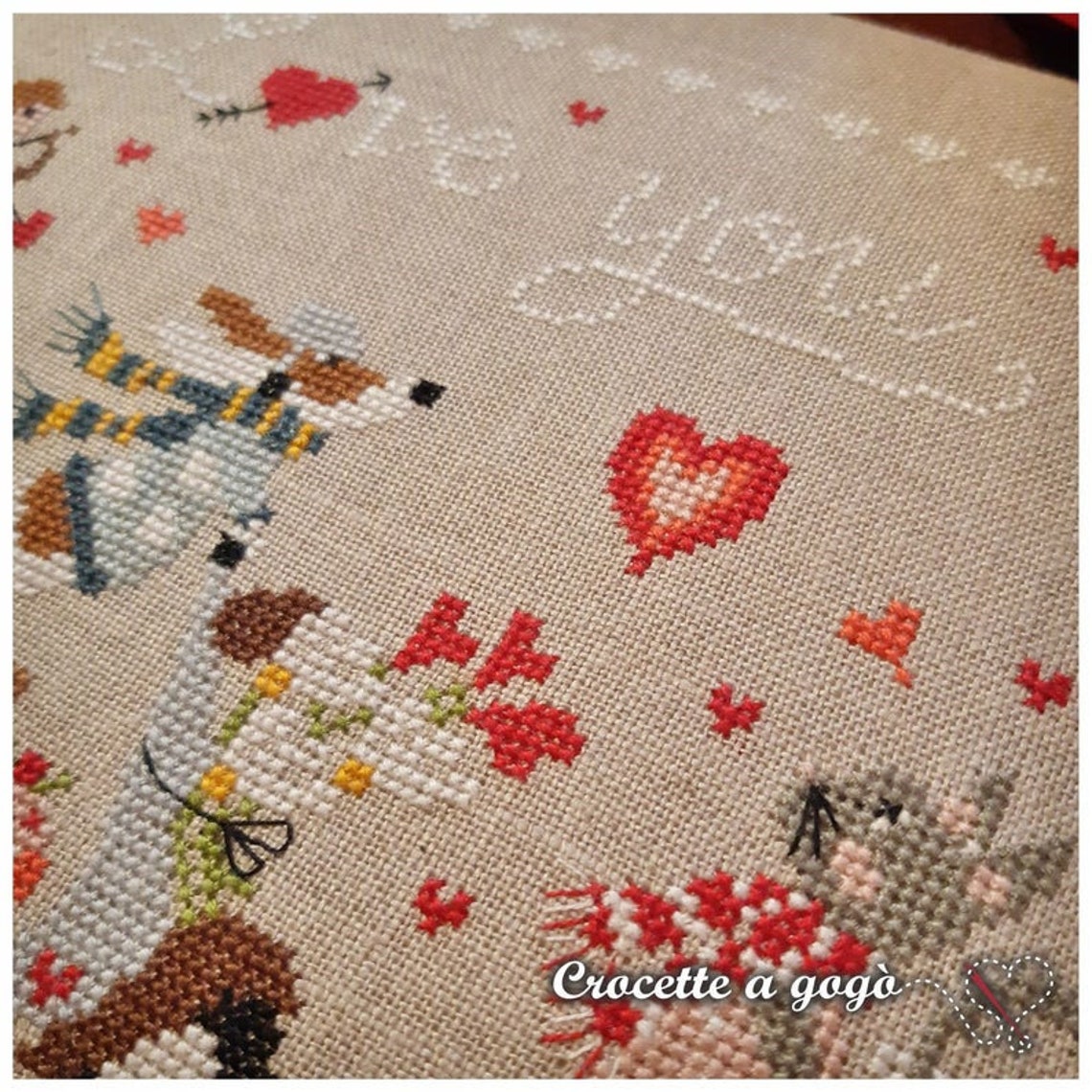 CROCETTE A GOGO "jack and Megghy" • Counted Cross Stitch Pattern ...