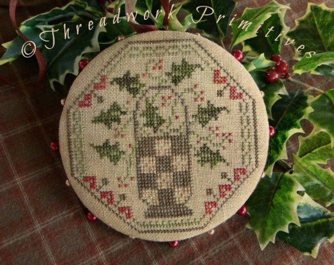 THREADWORK PRIMITIVES quaker Holly Pinwheel - Etsy
