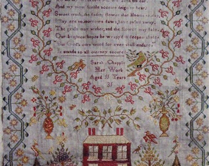 SHAKESPEARE'S PEDDLER "sarah Chapple 1831" Counted Cross Stitch Pattern ...