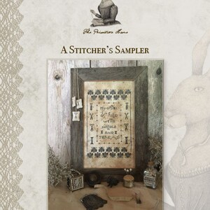 THE PRIMITIVE HARE "a Stitcher's Sampler" Counted Cross Stitch Pattern ...