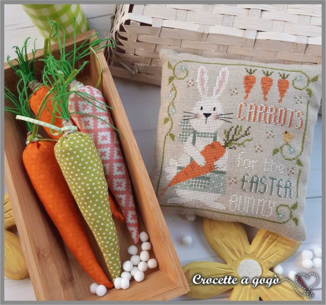 The Little Bunny! by CROCETTE A GOGO • Counted Cross Stitch Pattern ...
